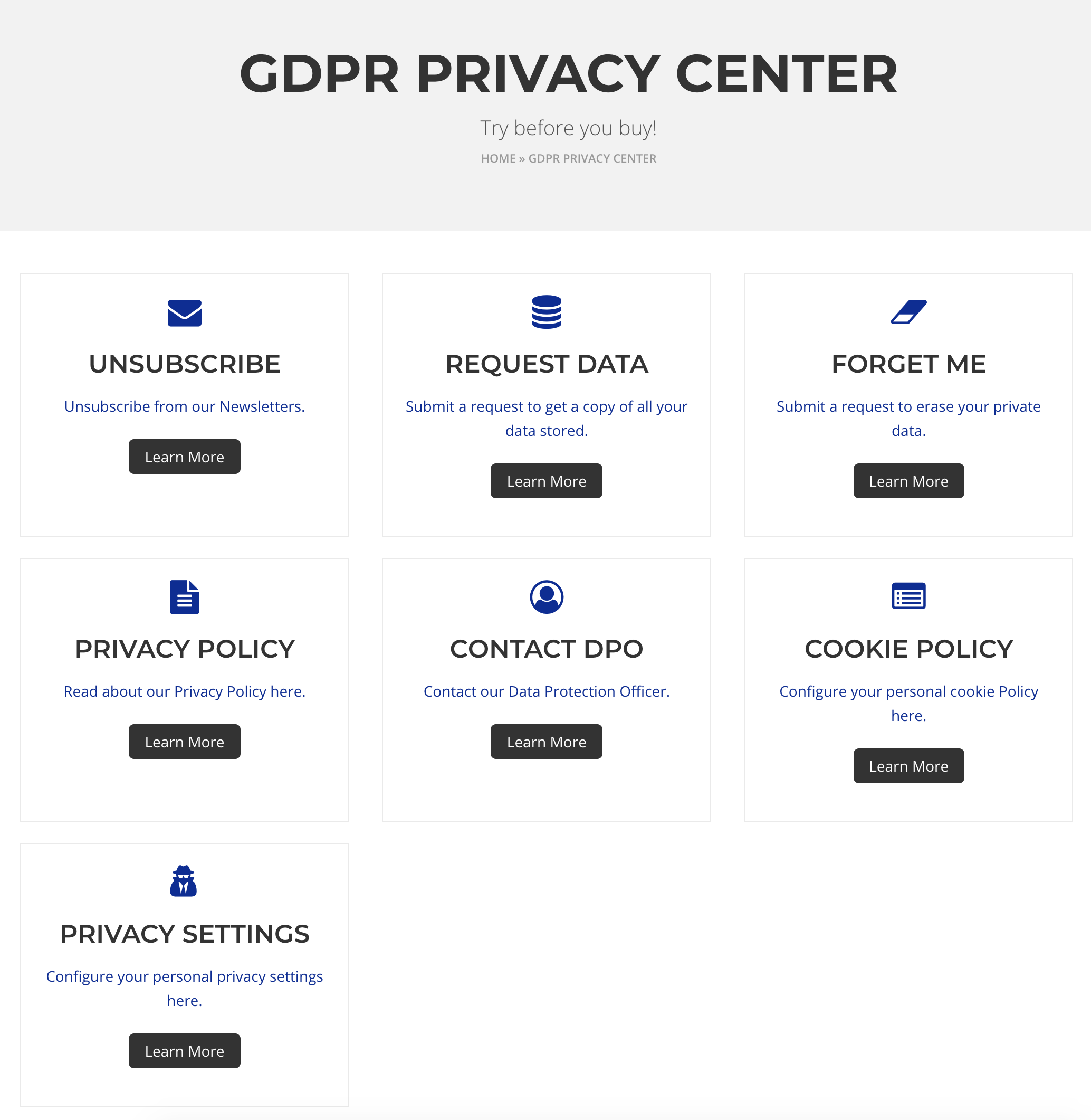 WordPress GDPR & CCPA by welaunch | CodeCanyon